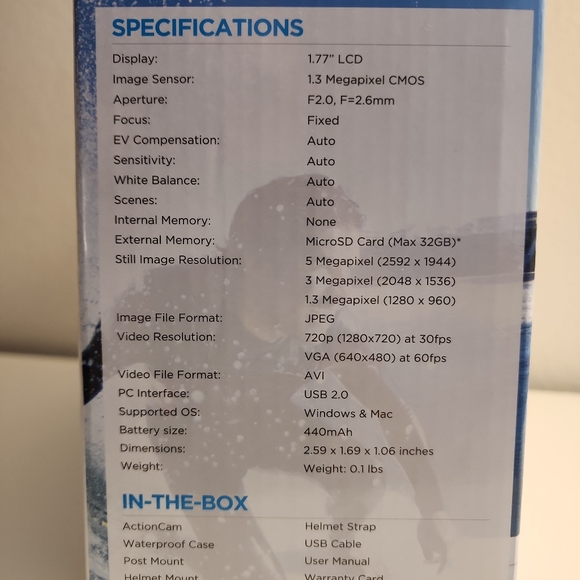 Ematic | Cameras, Photo & Video | Ematic Waterproof Action Cam 72p Hd ...